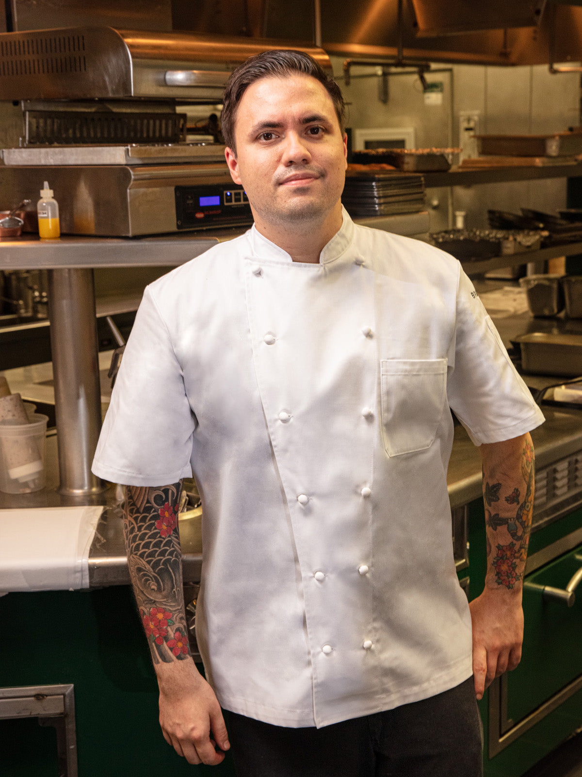 Alfredo Chef Jacket - Short Sleeve | Everyday Uniforms